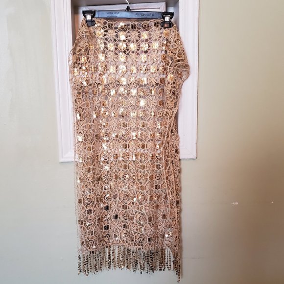 Accessories | Gold Sequence Sash | Poshmark
